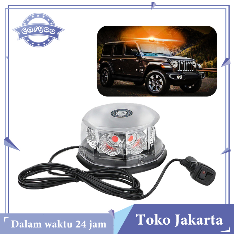 Jual Lampu Rotary Beacon Rotary Lamp 8 Mode 8 Led Lampu Rotary Untuk ...