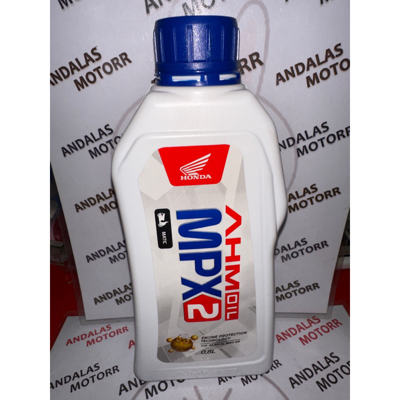 Jual AHM OLI MPX 2 800ML 10-30 AVSL OLI MATIC MPX 2 | Shopee Indonesia