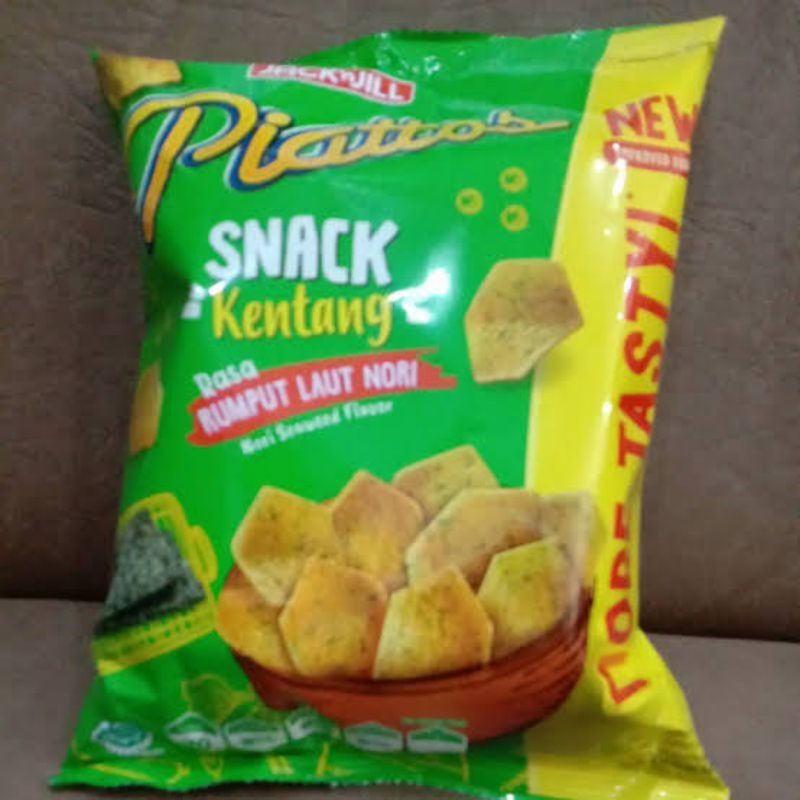 Jual Piattos Snack Kentang Rumput Laut 75gram (2pcs) | Shopee Indonesia