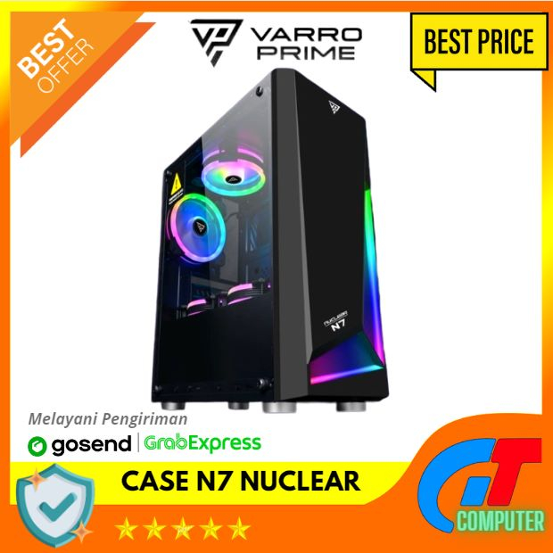 Jual Varro Prime Casing Gaming Nuclear N7 | Shopee Indonesia