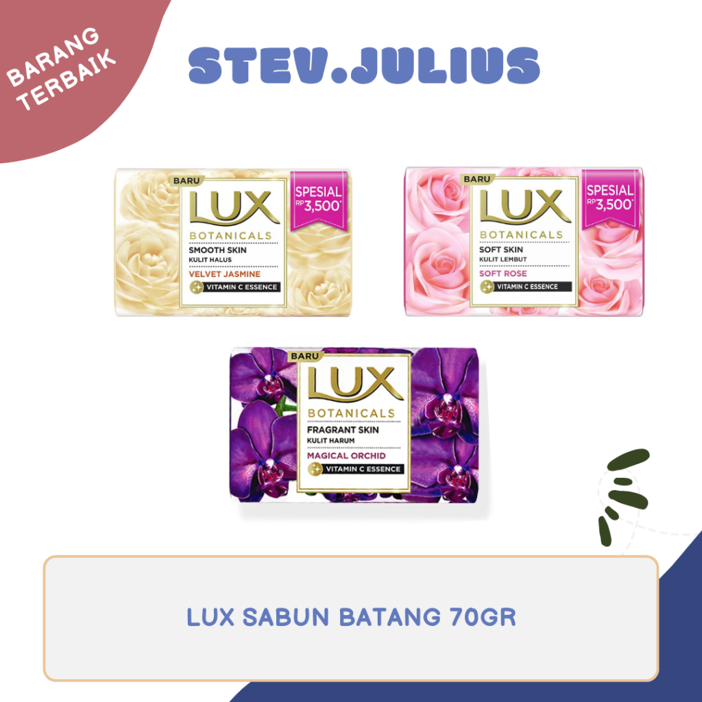 Jual LUX SABUN BATANG 70GR | Shopee Indonesia