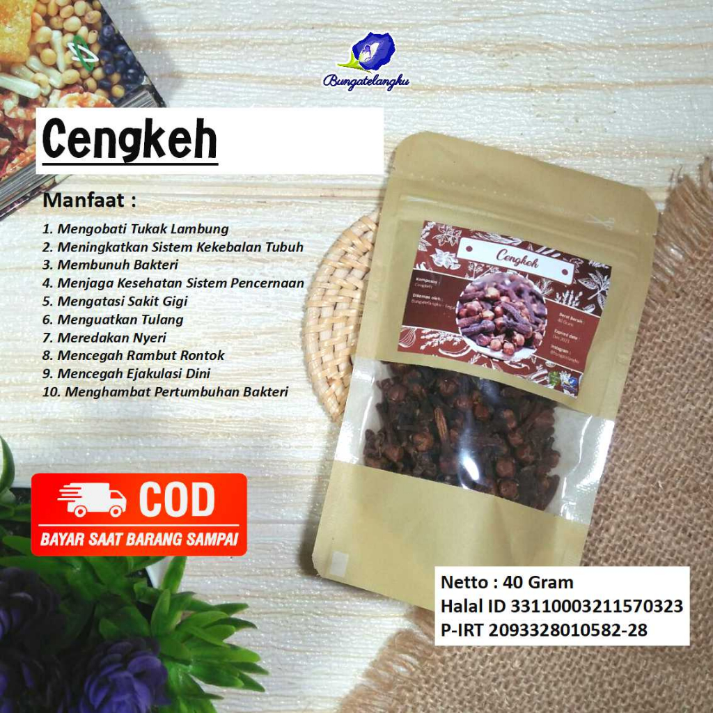 Jual cengkeh | terapi ginjal | Obat Batuk Alami | Shopee Indonesia