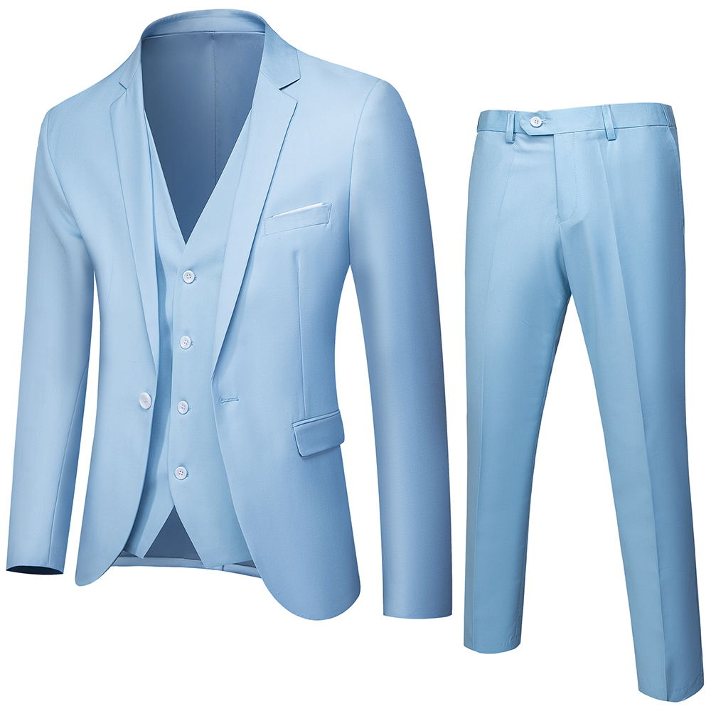 Jual 3 In 1 Set Jas Tuxedo Pria Katumbiri Series Blazer Formal Rompi ...