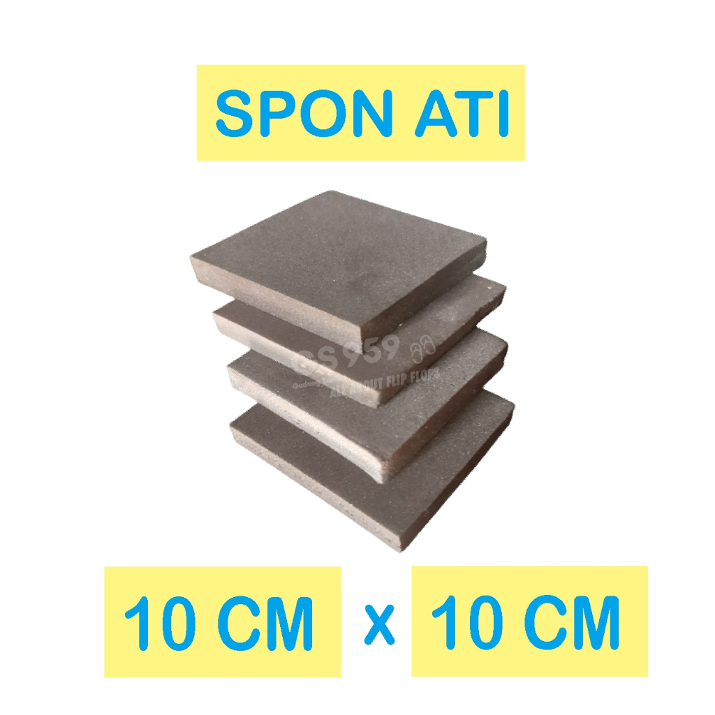 Jual ( LIMBAH ) SPON ATI / BUSA ATI / SPON EVA TEBAL 1 CM BENTUK ...