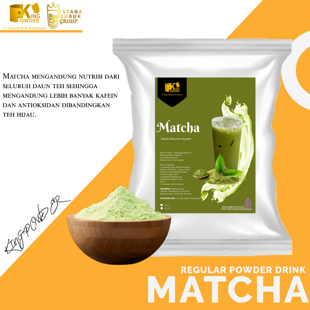 Jual Bubuk Matcha 1Kg Bubuk MATCHA 1KG Bubuk Minuman Matcha 1Kg Matcha ...