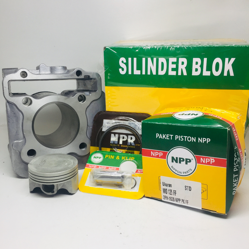 Jual NPP MLKUNL mikuni alkunl Silinder Cylinder Blok + Piston kit MIO ...