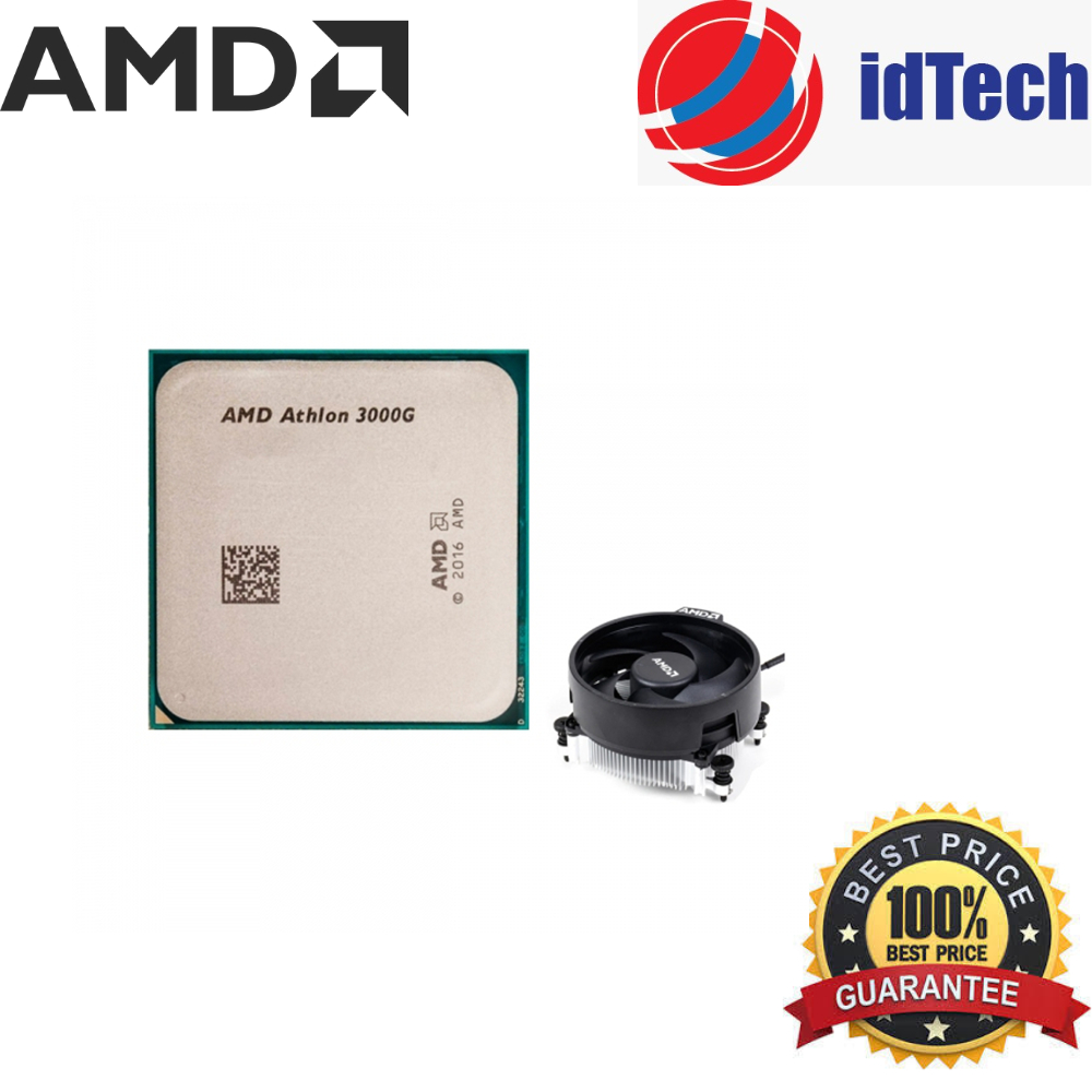 Jual AMD Athlon 3000G MPK with Fan ( Tanpa Box ) | Shopee Indonesia
