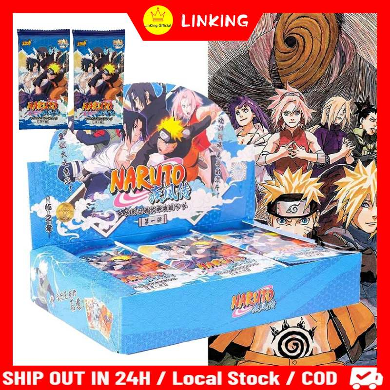 Jual 【COD】Kartu Naruto New Naruto Heritage Booster Collection Cards Box ...