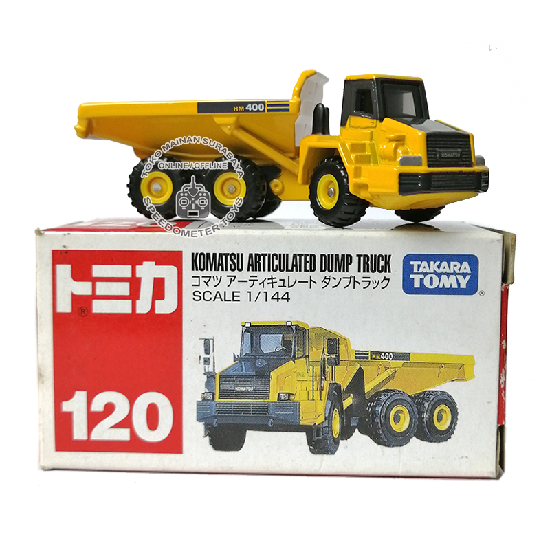 Jual Takara Tomy 120 Komatsu Dump Truck | Mainan Anak Diecast Alat Berat | Shopee Indonesia