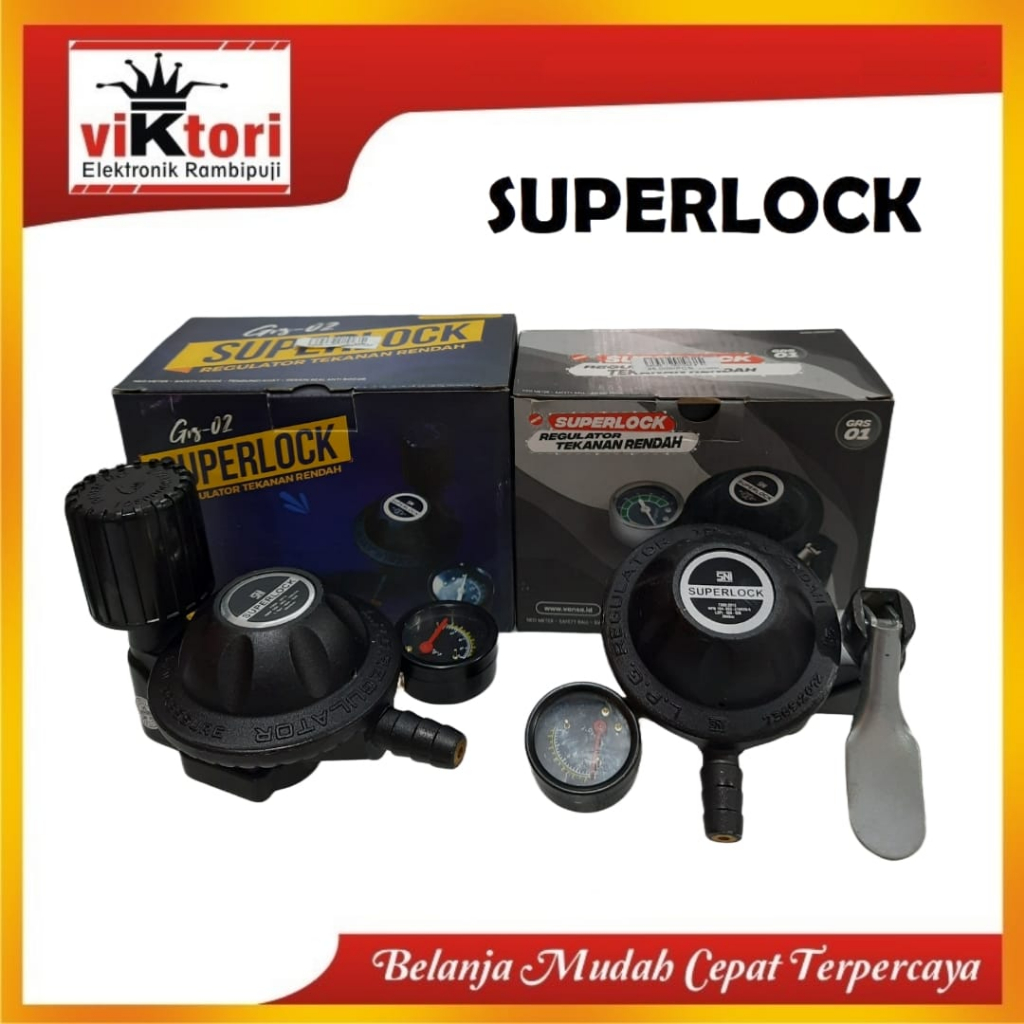 Jual REGULATOR SUPERLOCK SNI METER GRS01 & GRS02 | Shopee Indonesia