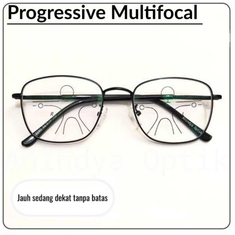 Jual Kacamata Plus Progresif Multifocal Jauh Dekat Tanpa Batas ...