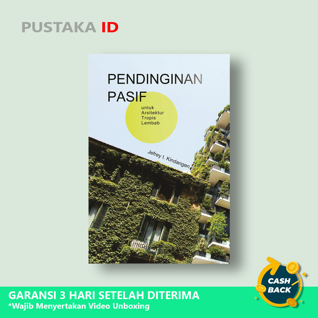 Jual Buku Pendinginan Pasif Untuk Arsitektur Tropis Lembab - Original ...