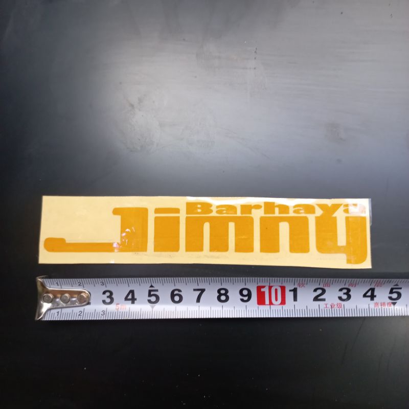 Jual STIKER BARHAYA JIMNY CUTTING STICKER POSFOR NYALA KENA CAHAYA ...