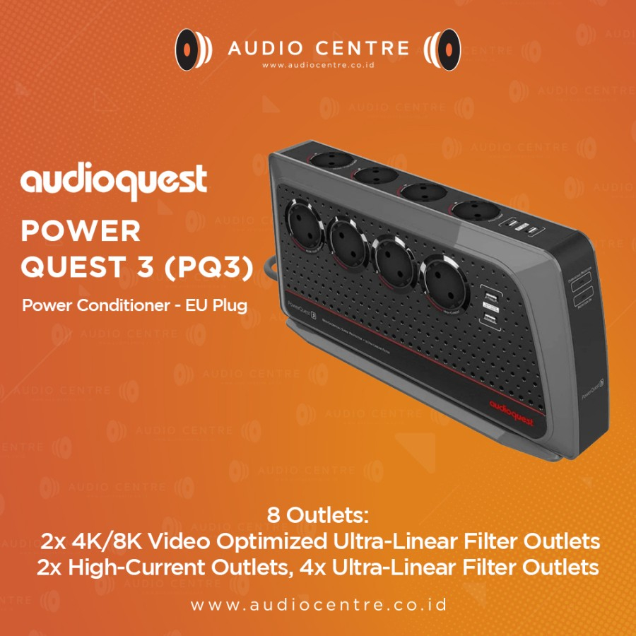 Jual Audioquest PowerQuest 3 Power Quest 3 PQ3 Power Conditioner ...