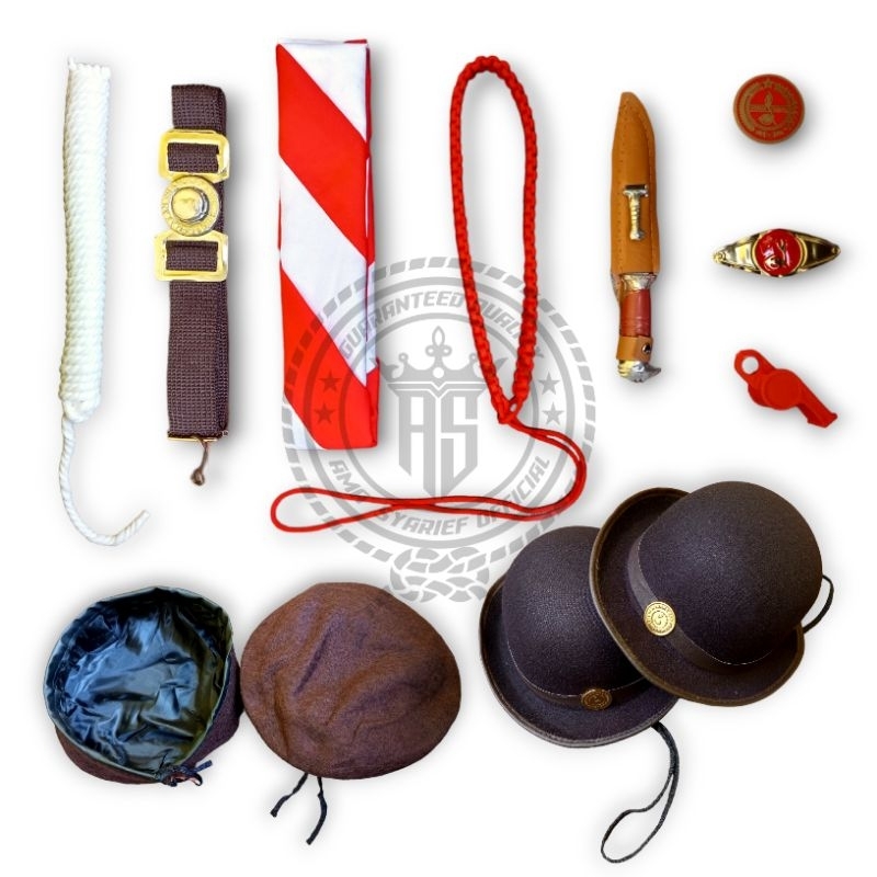 Jual Paket perlengkapan Pramuka atribut baju Pramuka sd smp Putra Putri ...