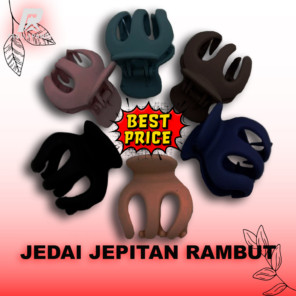Jual Jedai Rambut Cakar 3 5cm 8cm 3cm - Jepitan Rambut Wanita Korea ...