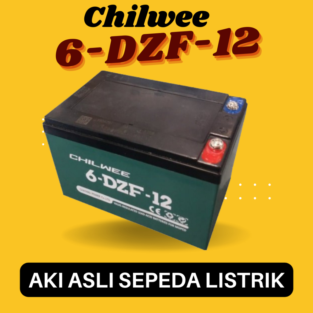 Jual Aki Goda (Chilwee), Xupai, Kijo 6-DZF-12 Skuter listrik Sepeda Listrik Motor listrik ...