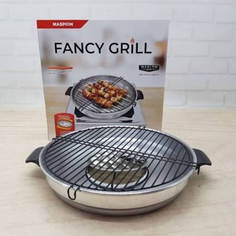 Jual Maspion Fancy Grill Alat Panggangan Serbaguna/ Fancygrill 33cm BBQ | Shopee Indonesia