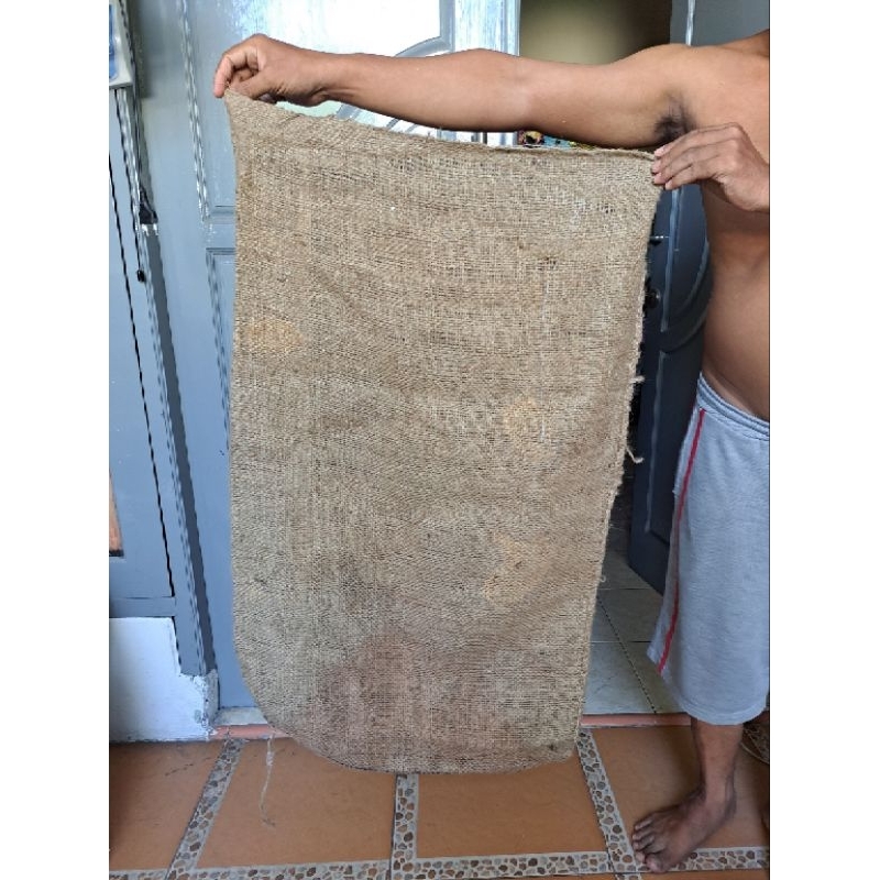 Jual karung goni bekas ukuran 50kg 60x100cm layak pakai | Shopee Indonesia