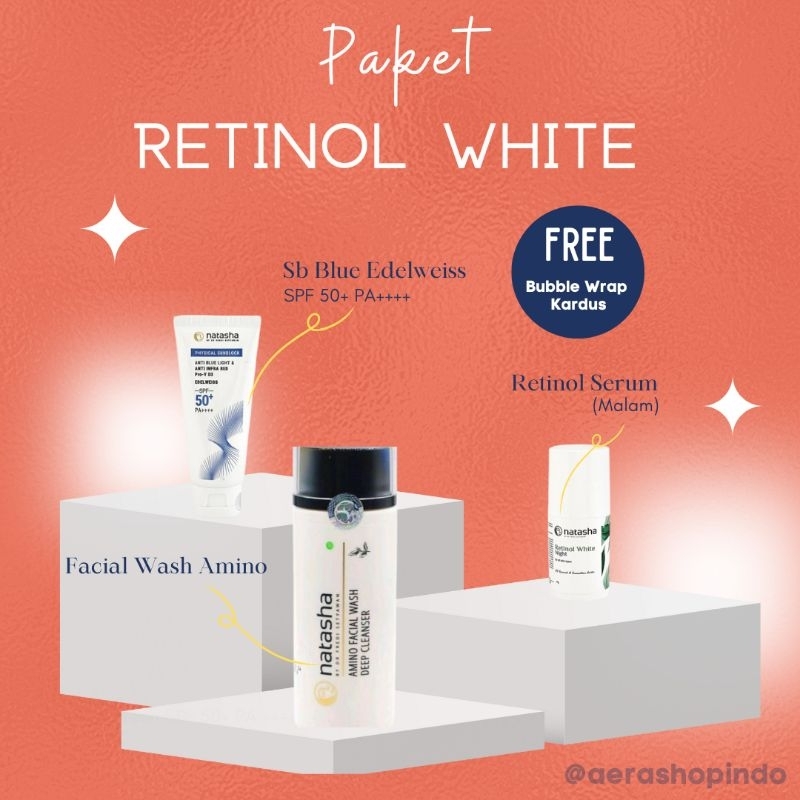 Jual PAKET RETINOL WHITE | Shopee Indonesia