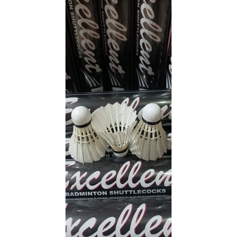 Jual SHUTTLECOCK EXCELLENT 1 SLOP KOK BADMINTON Excellent / COCK ...