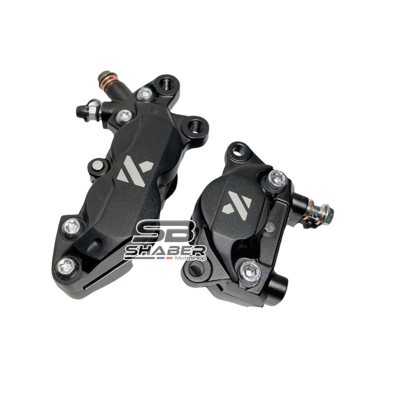 Jual Kaliper KTC P4 4Piston BRE Kaliper KTC 2P Slim Universal Hitam | Shopee Indonesia