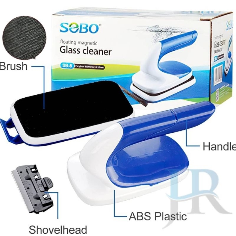 Jual Pembersih kaca aquarium magnet floating magnetic glass cleaner ...