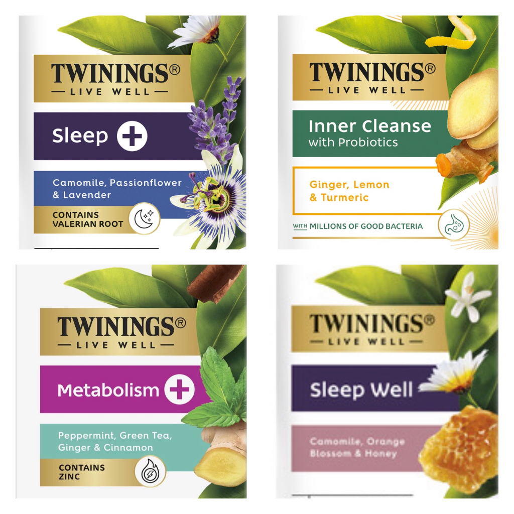 Jual Twinings Infusions Live Well Sleep Well Tea Bags 18 pack | Shopee ...