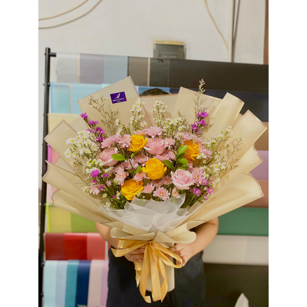 Jual Fresh Flowers bouquet / buket bunga / hadiah ulang tahun / hadiah ...
