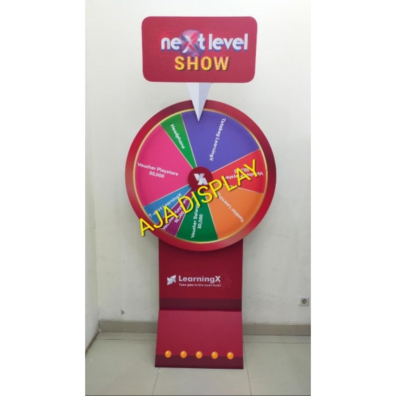 Jual WHEEL OF FORTUNE STAND PAPAN 100 - RODA UNDIAN STAND PAPAN 100 ...