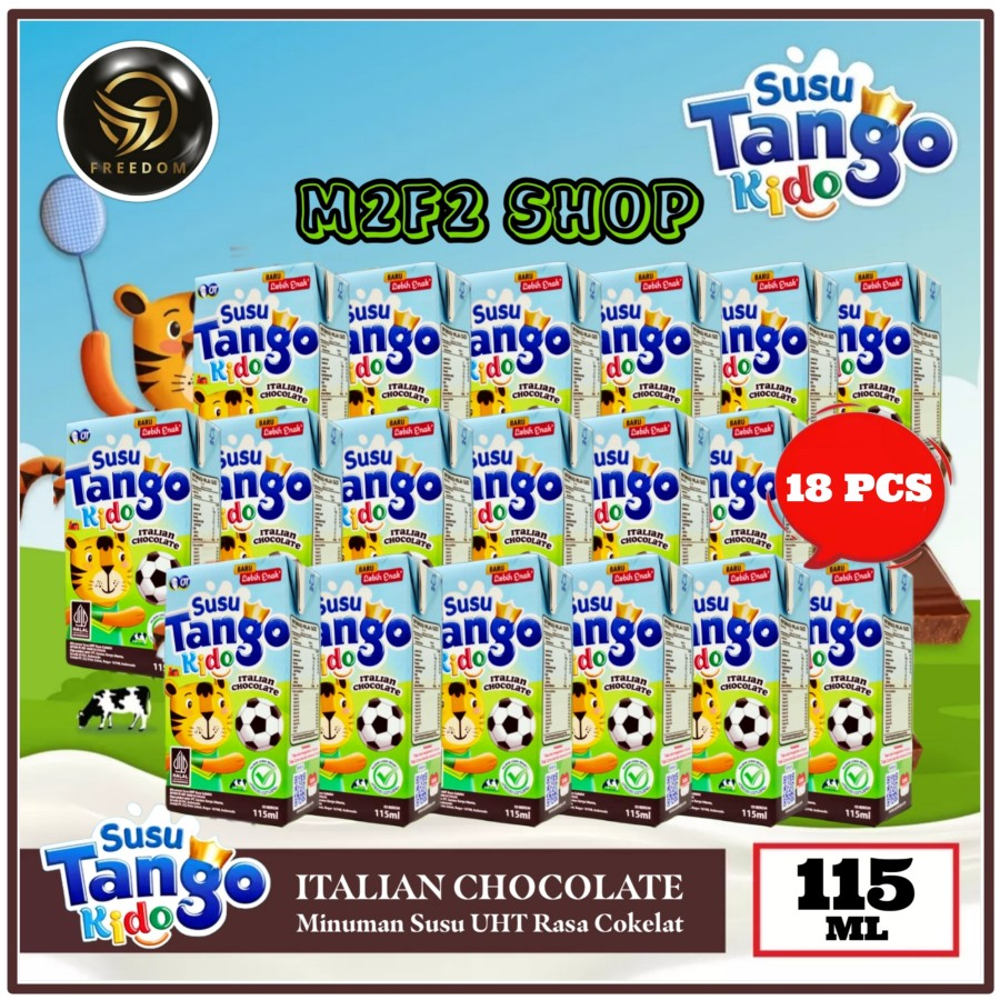 Jual Susu Kids Tango Kido Italian Chocolate | Cokelat Kotak UHT - 115 ...