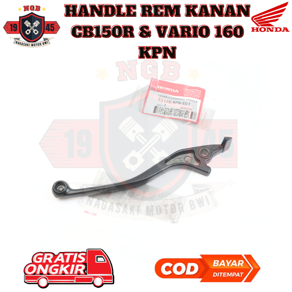 Jual hendel rem cbr150r - handle cbr 150 r - Handle Rem Kanan KPN Honda ...