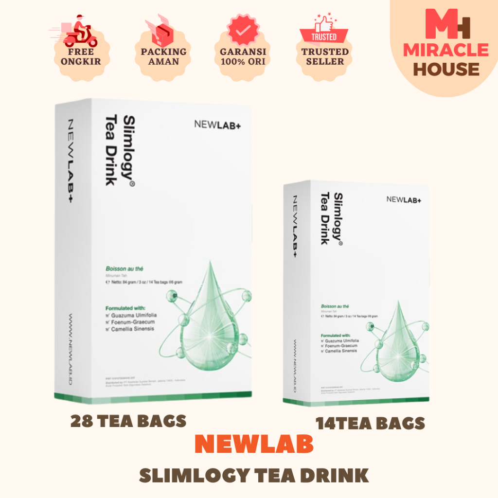 Jual NEWLAB TEH DIET DETOKS Fitlogy Fit | Slimming & Detox Green Tea ...