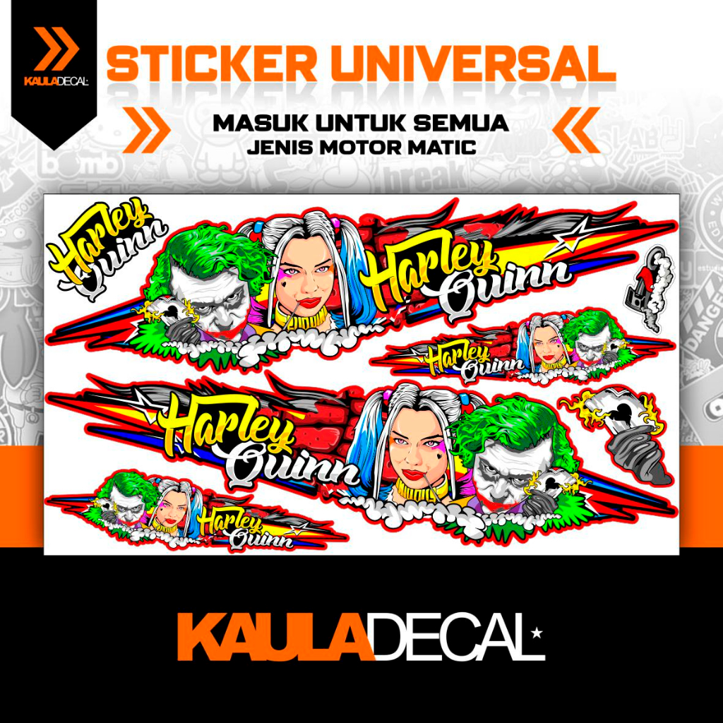 Jual STIKER STRIPING MOTOR ALL MATIC MOTIF 145 / UNIVERSAL MATIC ...