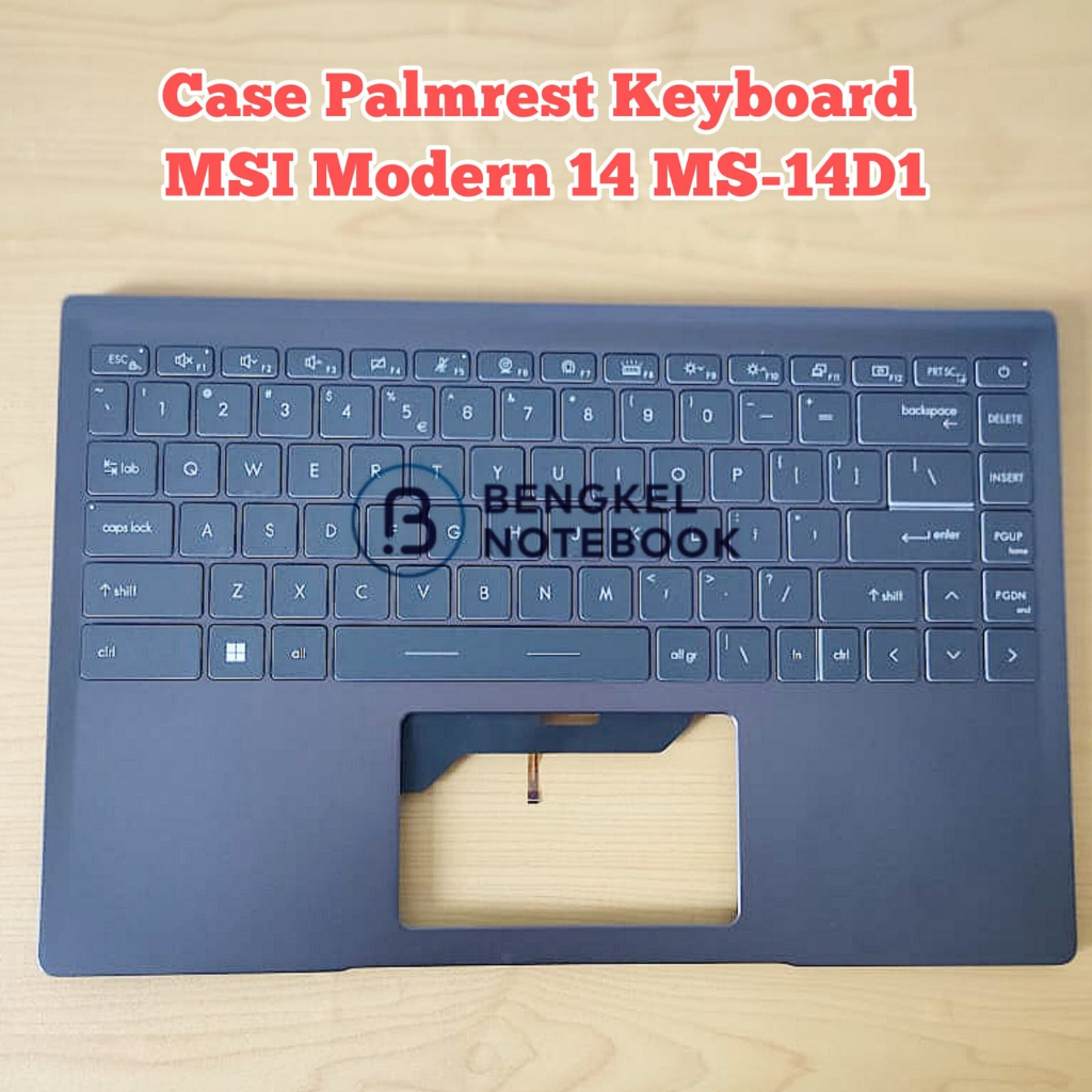 Jual Case Palmrest Keyboard MSI Modern 14 MS-14D1 MS-14D2 14D2 M14 MS-14D3 MS-1551 MS-1552 MS ...