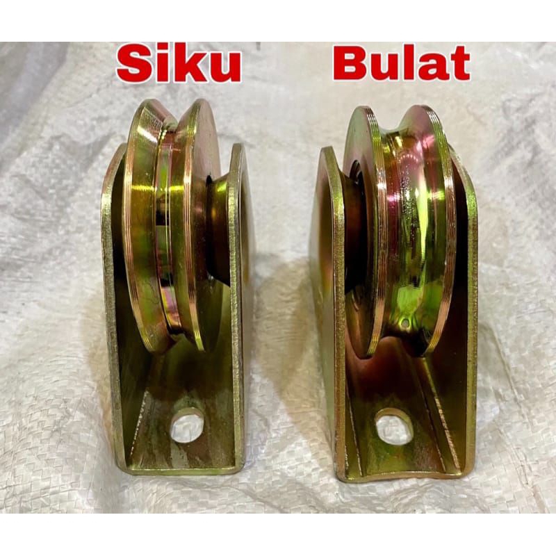 Jual RODA PAGAR BUBUT TYPE U/V RUSH 2 INCHI (50)MM | Shopee Indonesia
