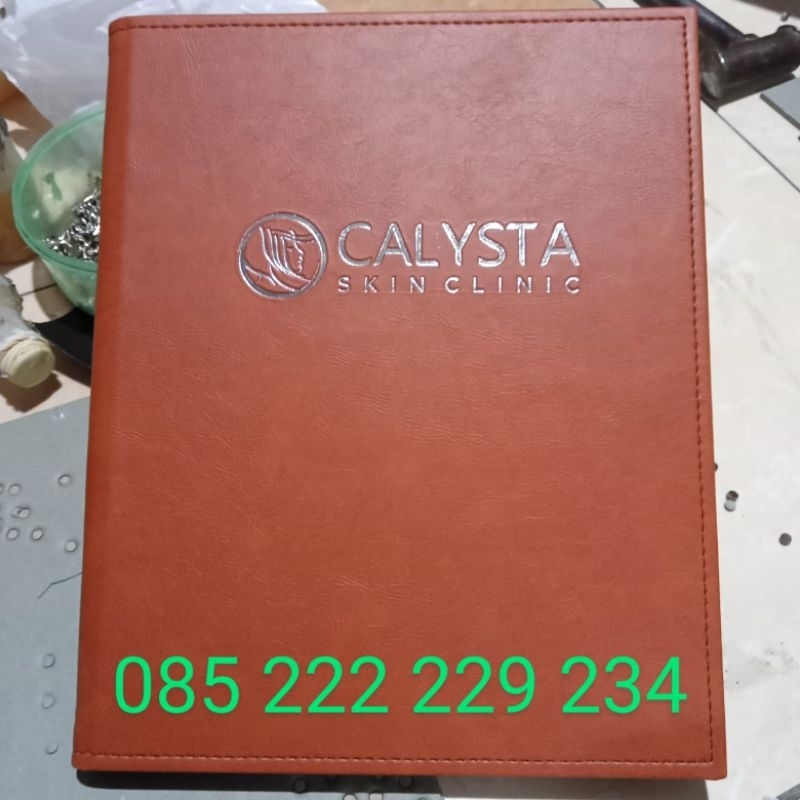 Jual COVER BUKU MENU Hotel,Resto,Cafe,Kedai dll (logo custom) UK A4 ...