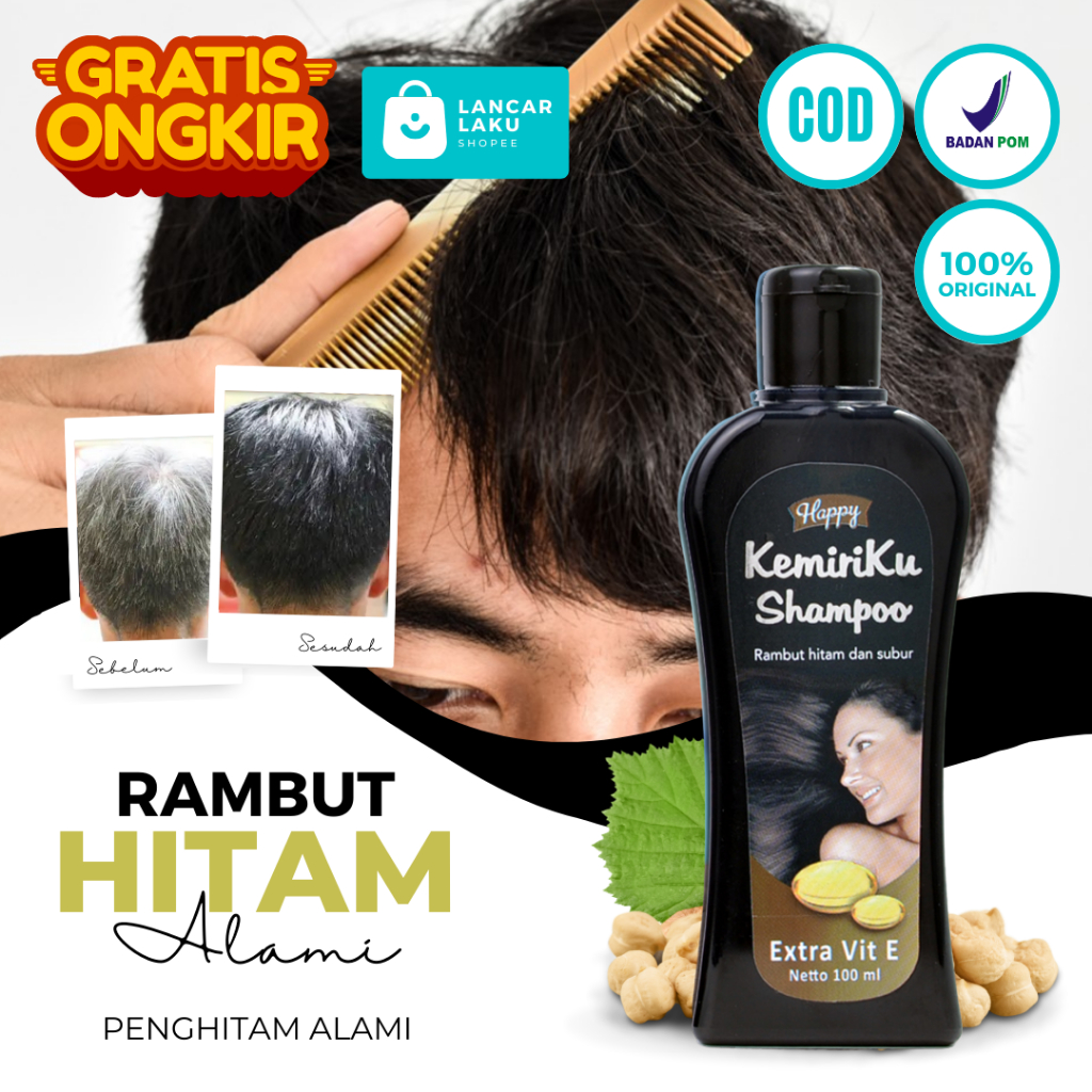 Jual [ORIGINAL] Penghilang Uban Permanen - Shampo Pemanjang Rambut ...