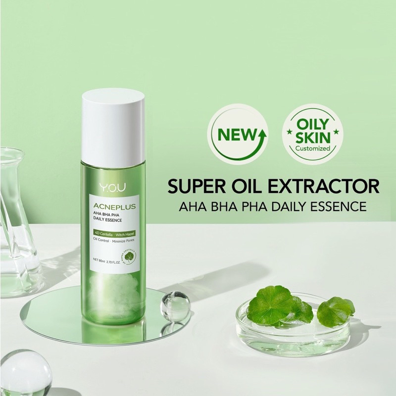 Jual YOU ACNE PLUS AHA BHA PHA DAILY ESSENCE TONER 80ML | Shopee Indonesia