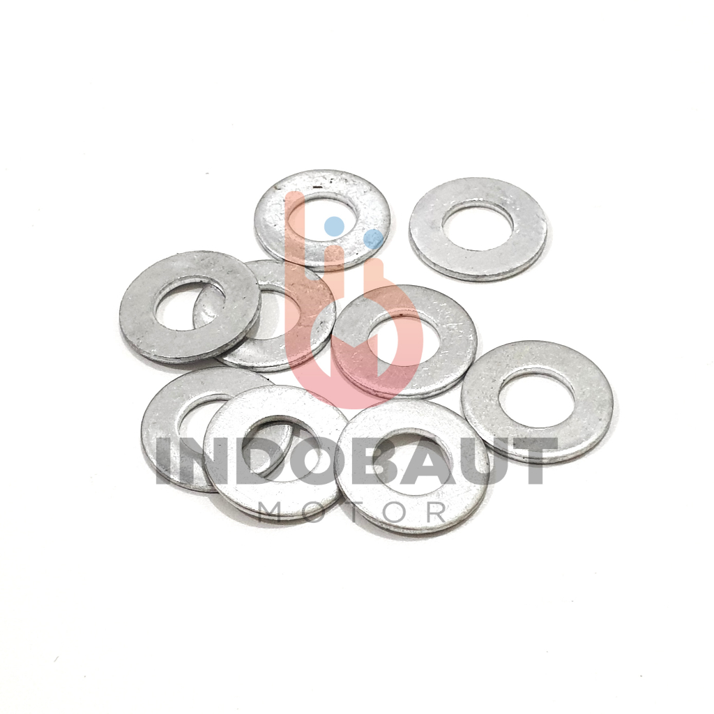Jual Ring Oli Aluminium Untuk Baut Oli Pembuangan Suzuki Smash 14 / M10 ...