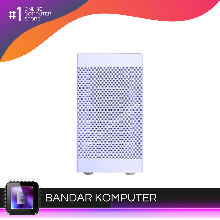 Jual CASING CUBE GAMING AVENT WHITE - mATX - FRONT-TOP & SIDE MESH ...