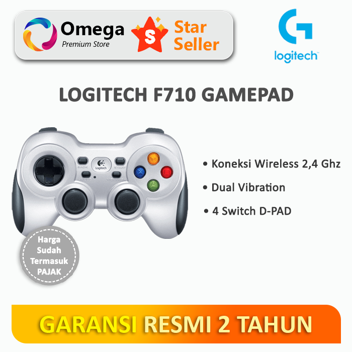 Jual Logitech F710 Wireless Gamepad | Shopee Indonesia