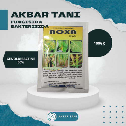 Jual Fungisida X Bakterisida NOXA 50WG 100gr (genoldiractine 50%) Obat ...