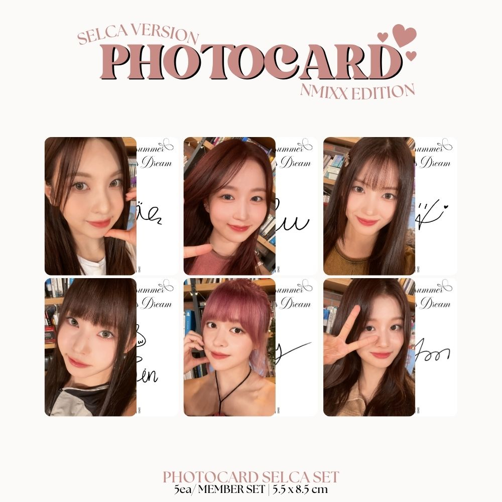 Jual PHOTOCARD NMIXX SELCA A MIDSUMMER 2SISI (ISI 5 PCS + LAMINASI 2 ...