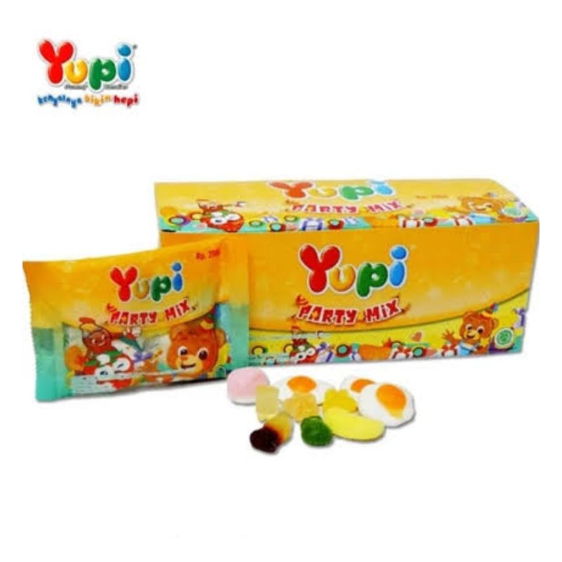 Jual Yupi Party Mix 1 Pack isi 12 Pcs | Shopee Indonesia