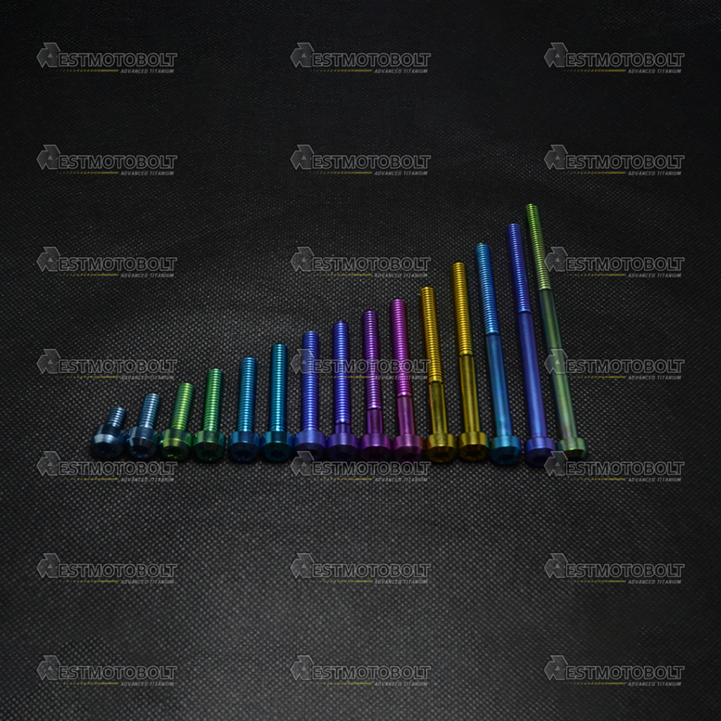 Jual BAUT TITANIUM M6 SMALLHEAD GR5 60mm - 130mm (DRAT 10) ( HARGA 1 ...