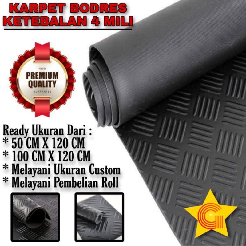 Jual Karpet Karet Alas Motif Bordes 4mm 60x120cm Anti Slip | Shopee Indonesia