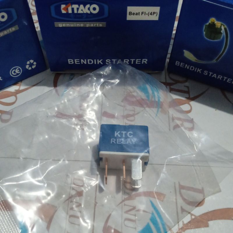 Jual relay starter kaki 4 beat fi,esp,pop,street Scoopy fi relay stater ...