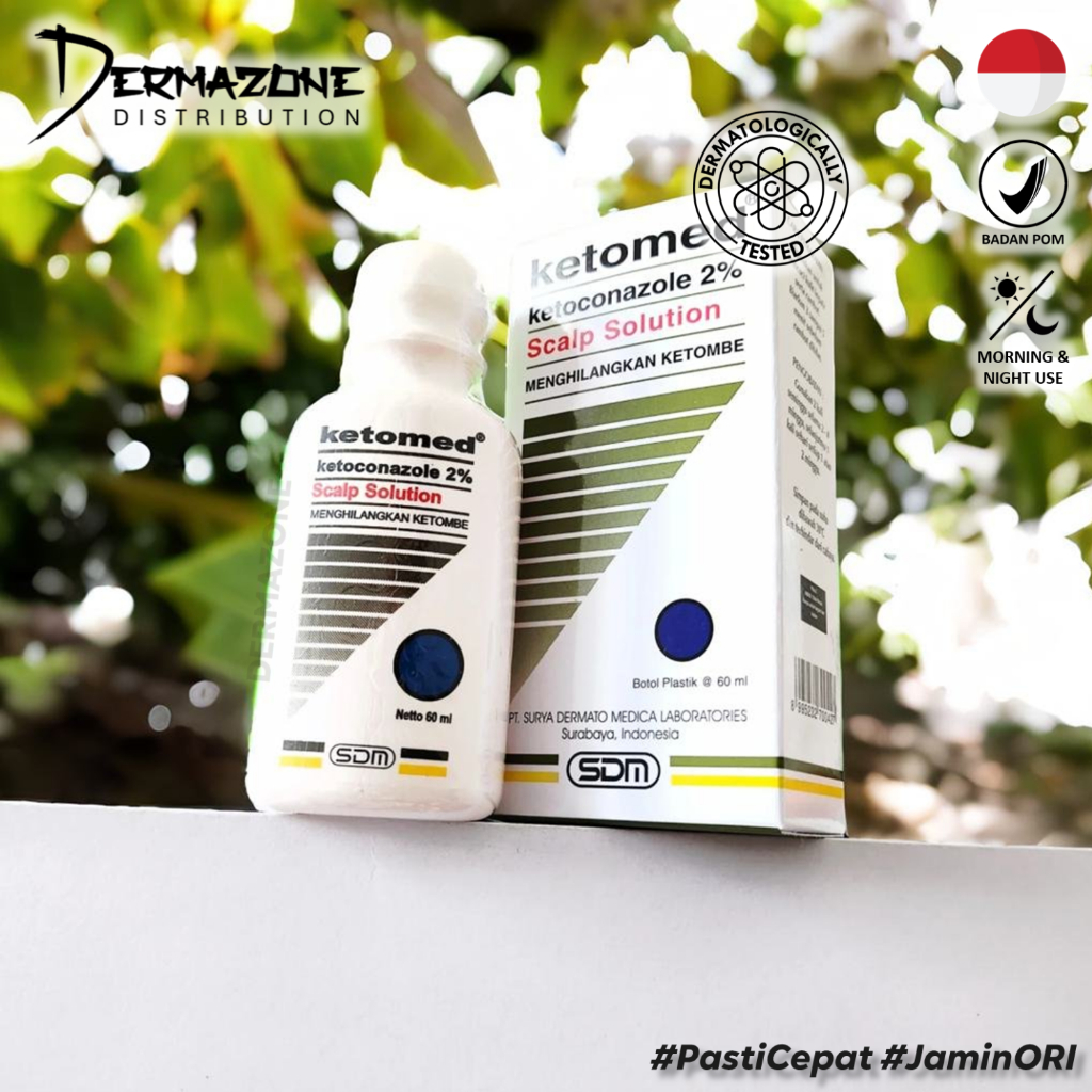 Jual Ketomed SS Scalp Solution - Shampo Anti Ketombe 60ml | Shopee ...