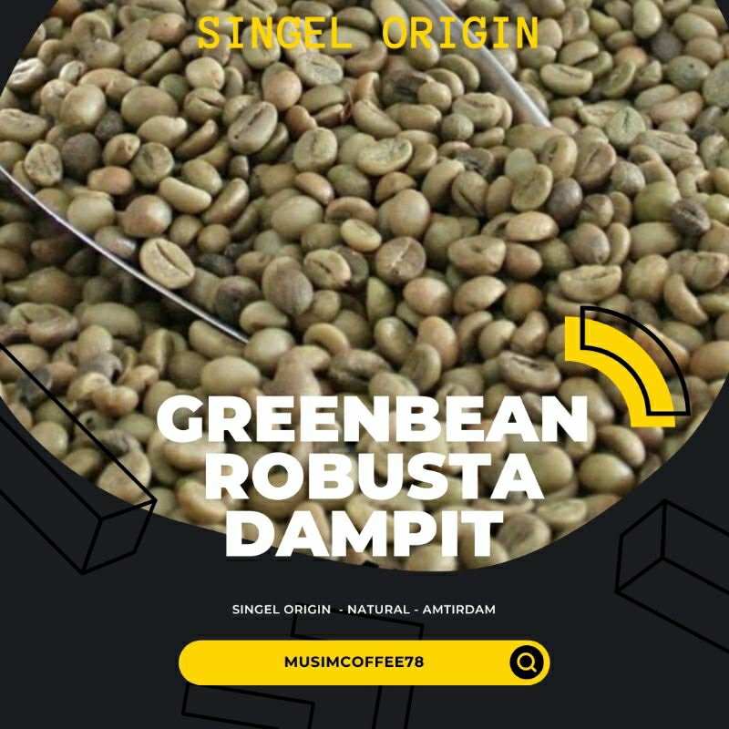 Jual Green Bean | Biji Kopi Mentah Robusta DAMPIT | Shopee Indonesia